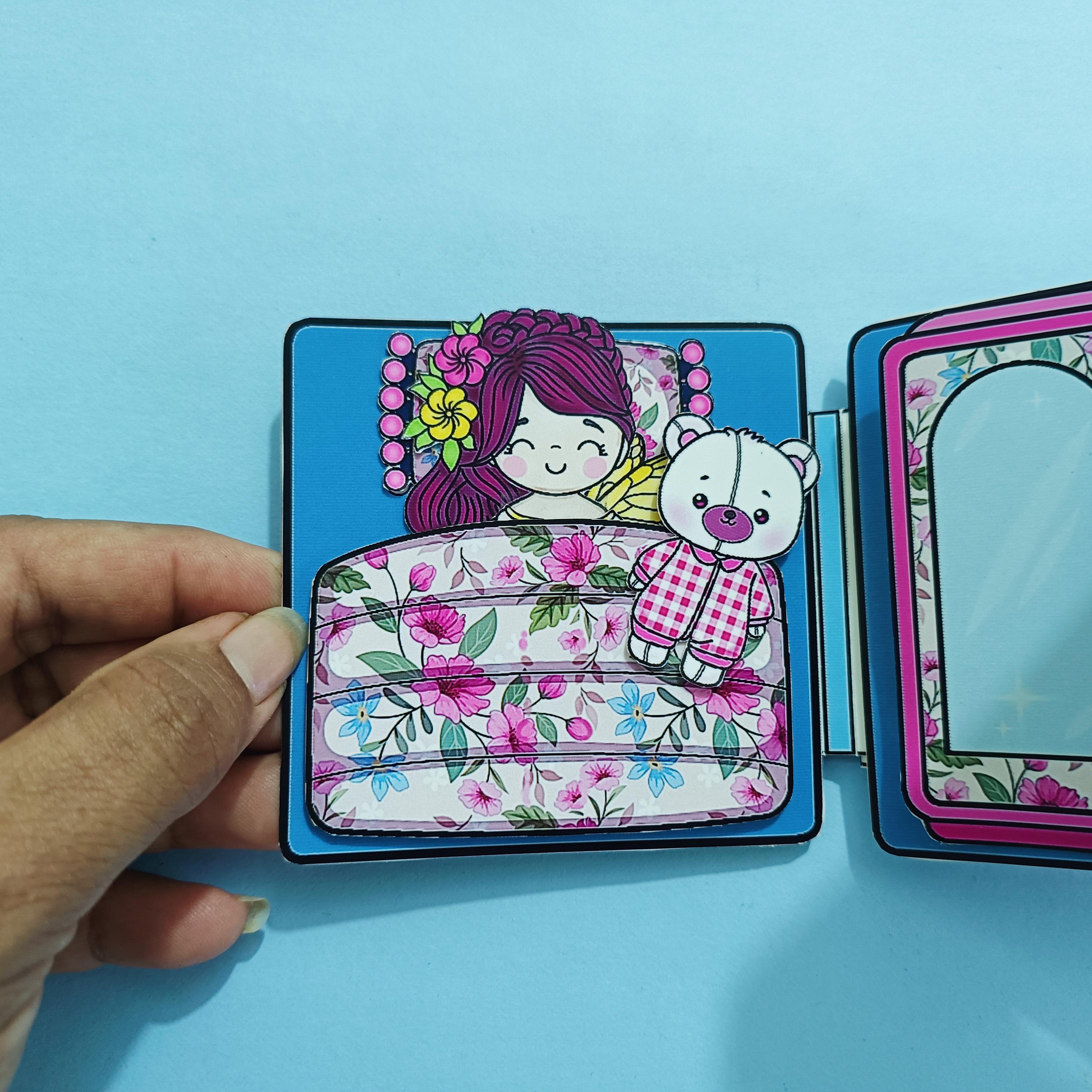 Fairy Dollhouse Pocket Book: Printable Paper Dolls Activity (PDF ...