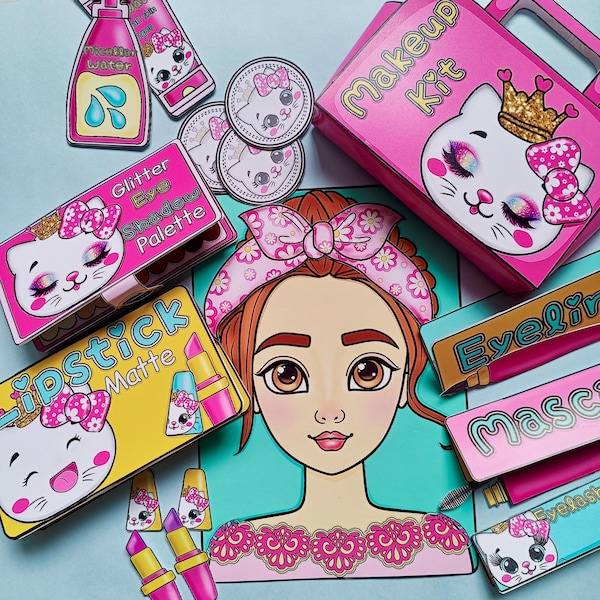 Paper Makeup Kit - Etsy
