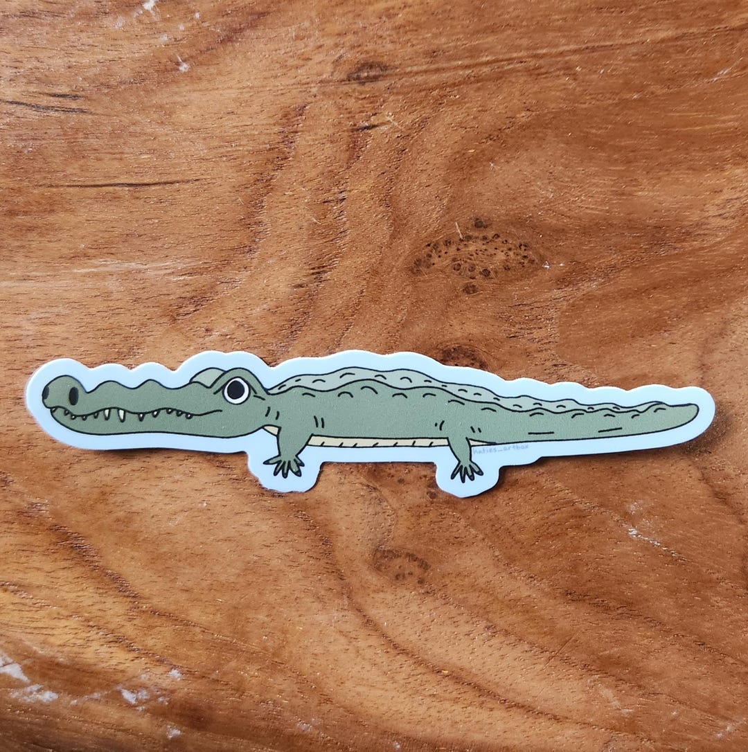 Alligator Sticker - Etsy