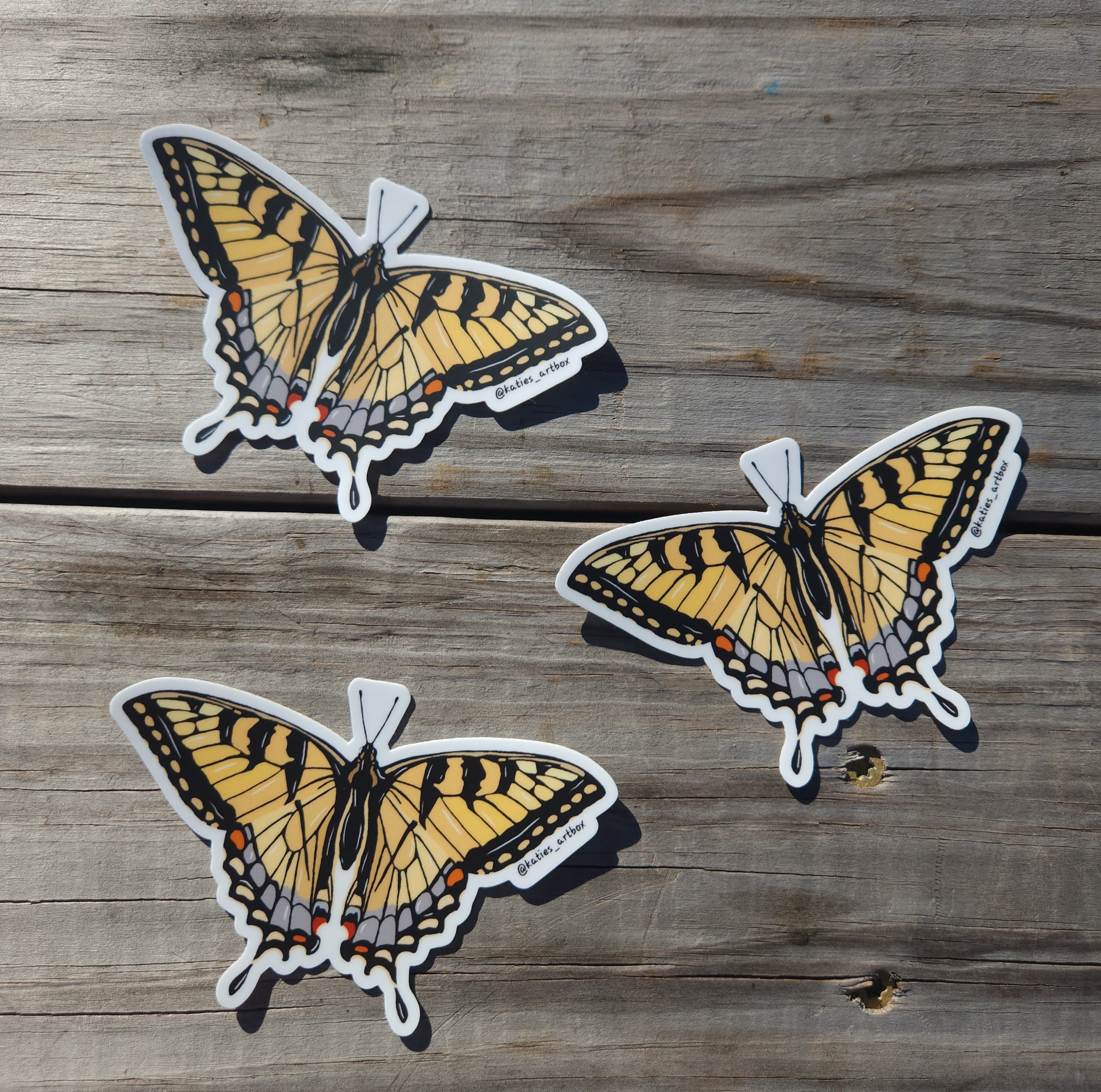 Eastern Tiger Swallowtail Sticker - Etsy