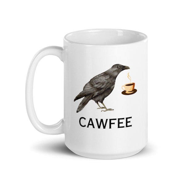 Cawfee Coffee Mug - Etsy