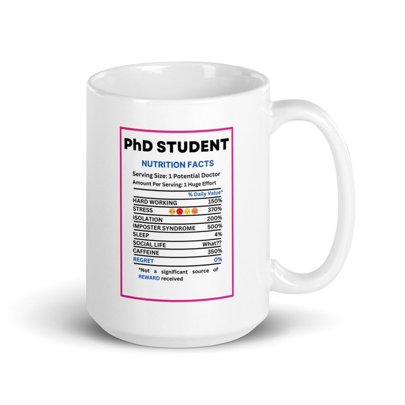 Phd Student Mug - Etsy