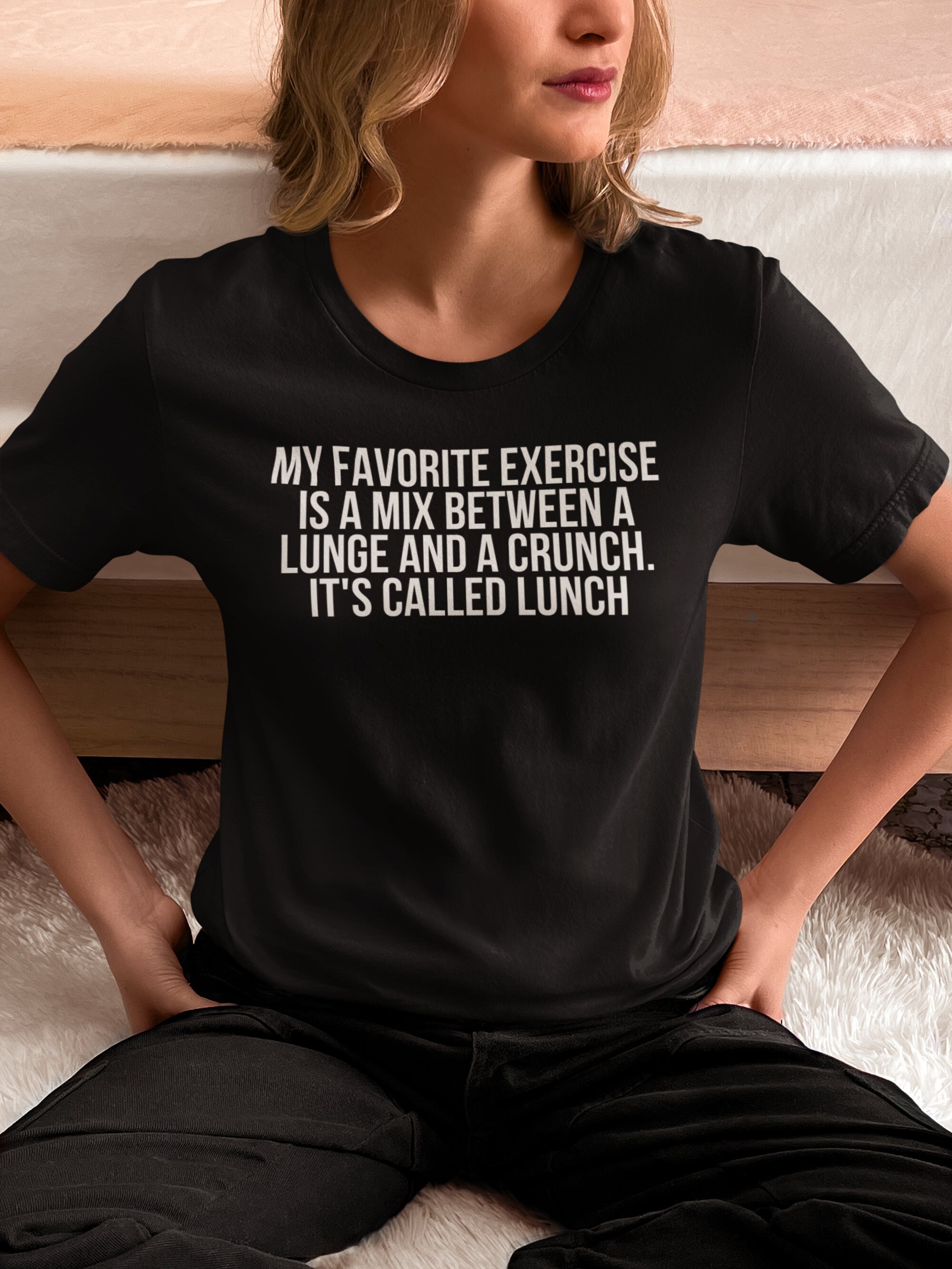 My Favorite Exercise is a Mix Between a Lunge and a Crunch. It's Called ...