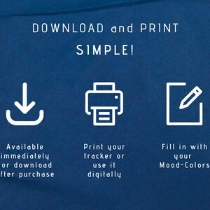 30-day Mood Tracker Daily Hive Mood Journal Printable Digital Mood ...