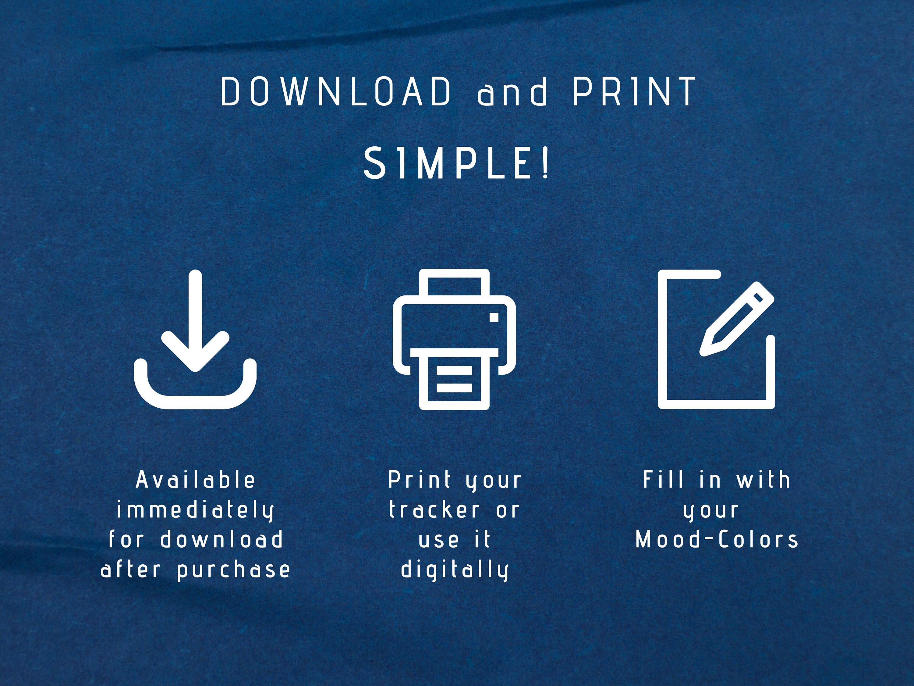 30-day Mood Tracker | Daily Hive Mood Journal | Printable Digital Mood ...