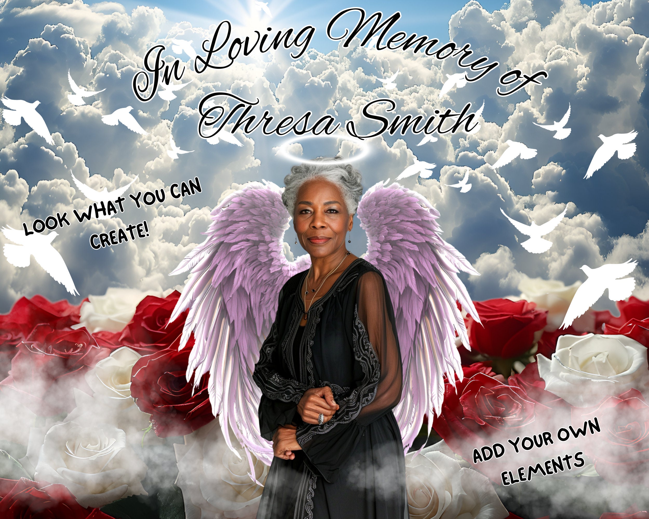 Red and White Memorial Background Bundle: 128 Memorial Backgrounds, in ...