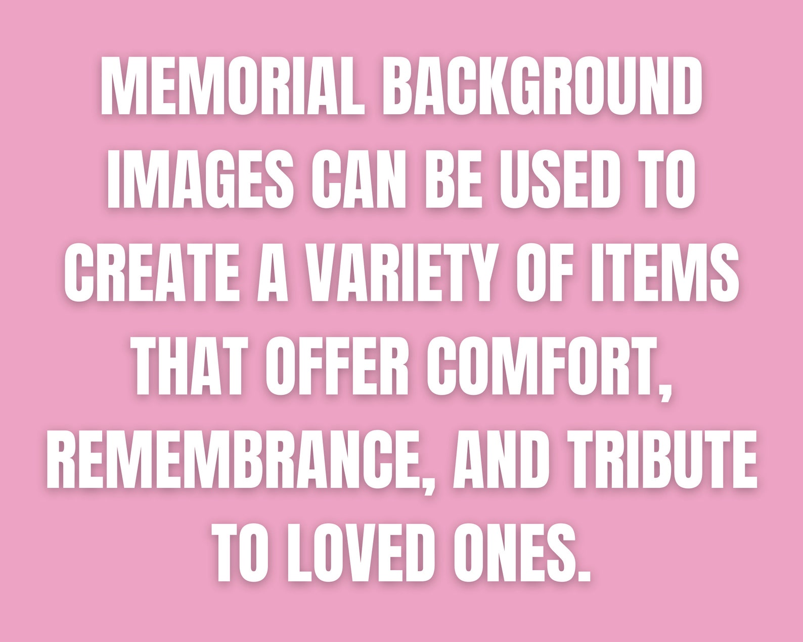 Pink Memorial Background Mega Bundle: 80 Memorial Backgrounds, Heaven ...