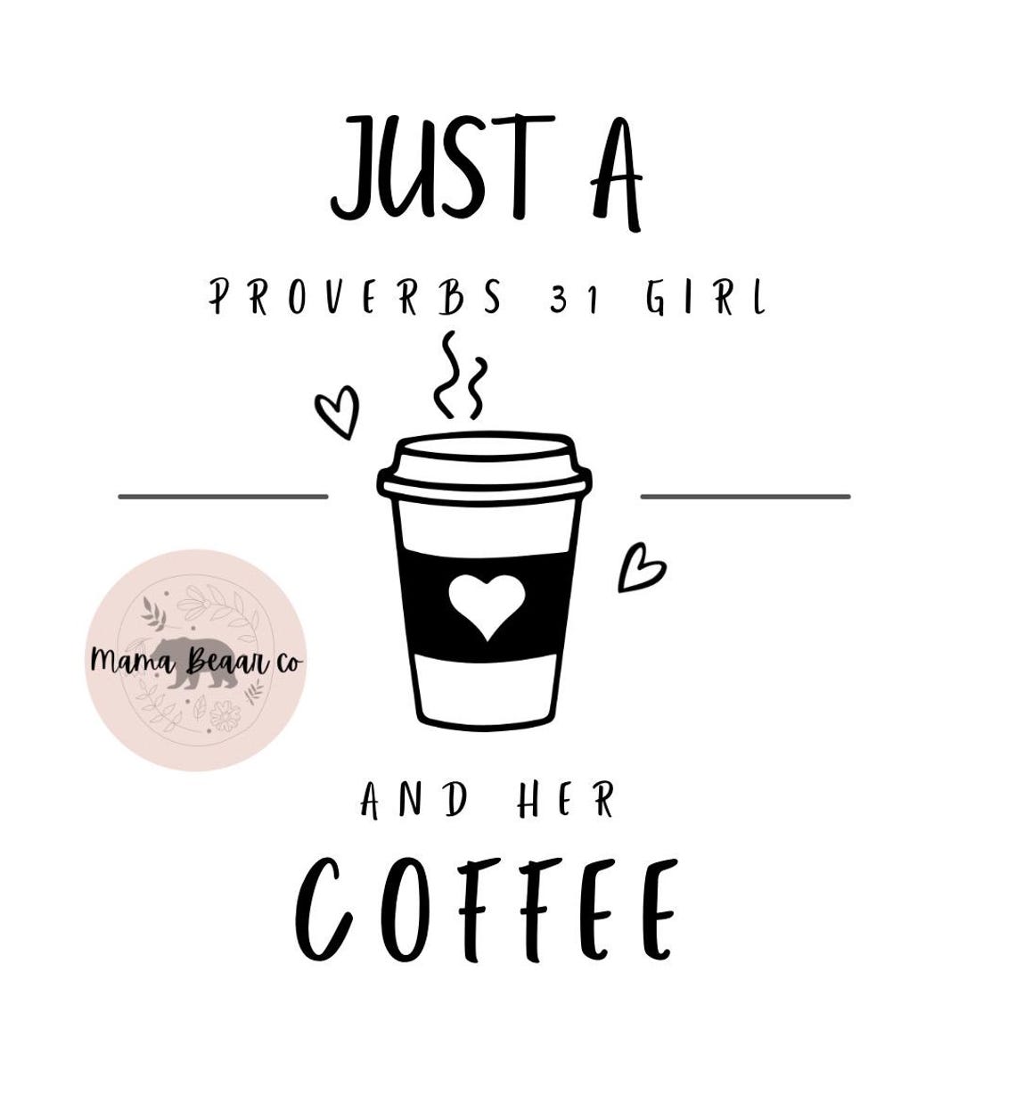 Proverbs 31 and Coffee - Etsy