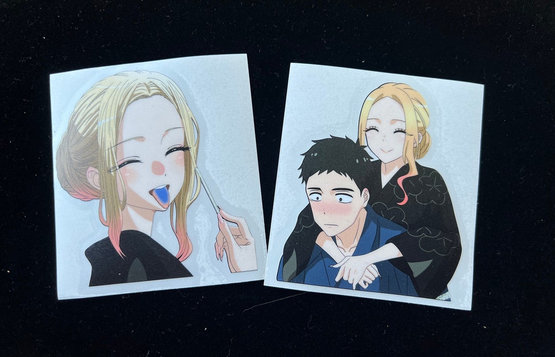 Vinyl -anime Stickers Peeker Cars/laptop/hydroflask - Etsy