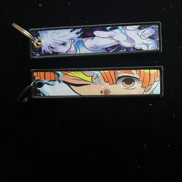 Anime Keychain - Etsy