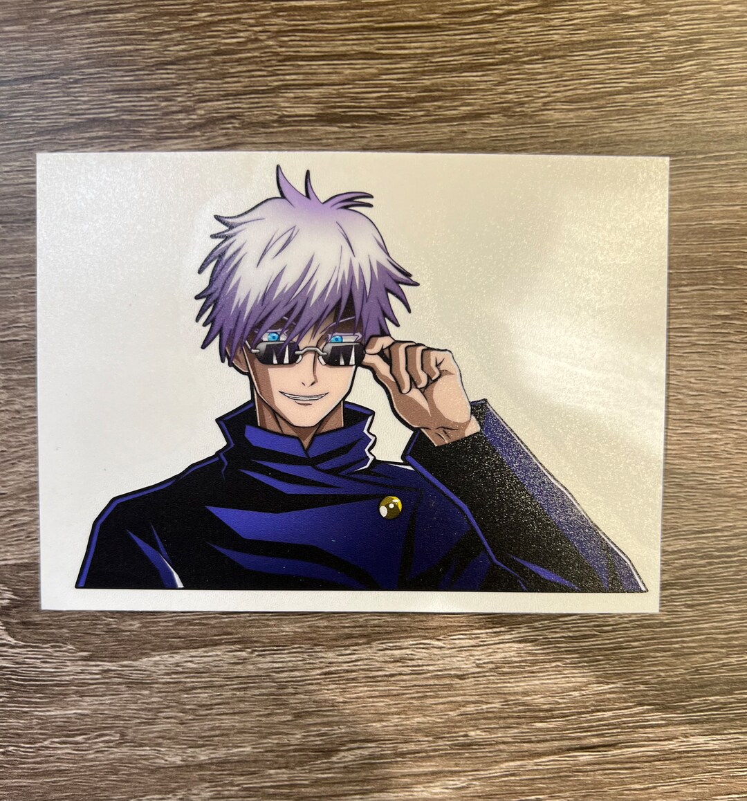 Vinyl -anime Stickers Peeker Cars/laptop/hydroflask - Etsy