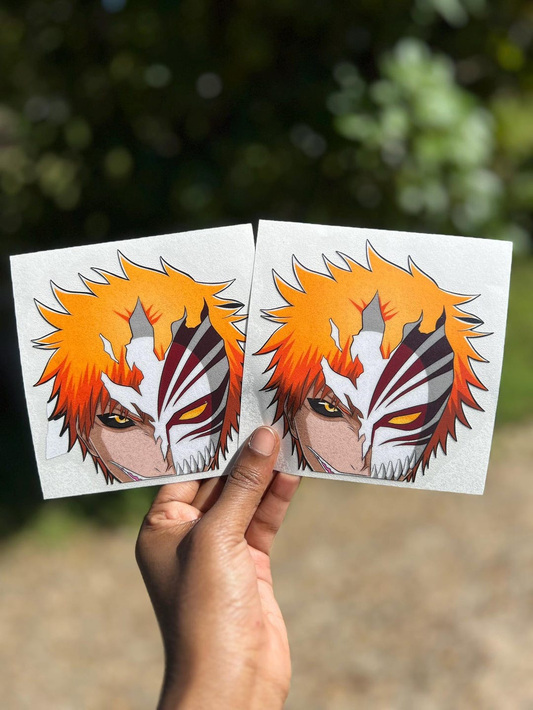 Hollow Anime Stickers - Etsy