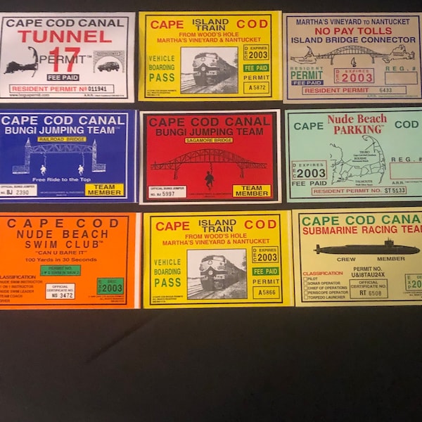 Cape Cod Bumper Stickers - Etsy