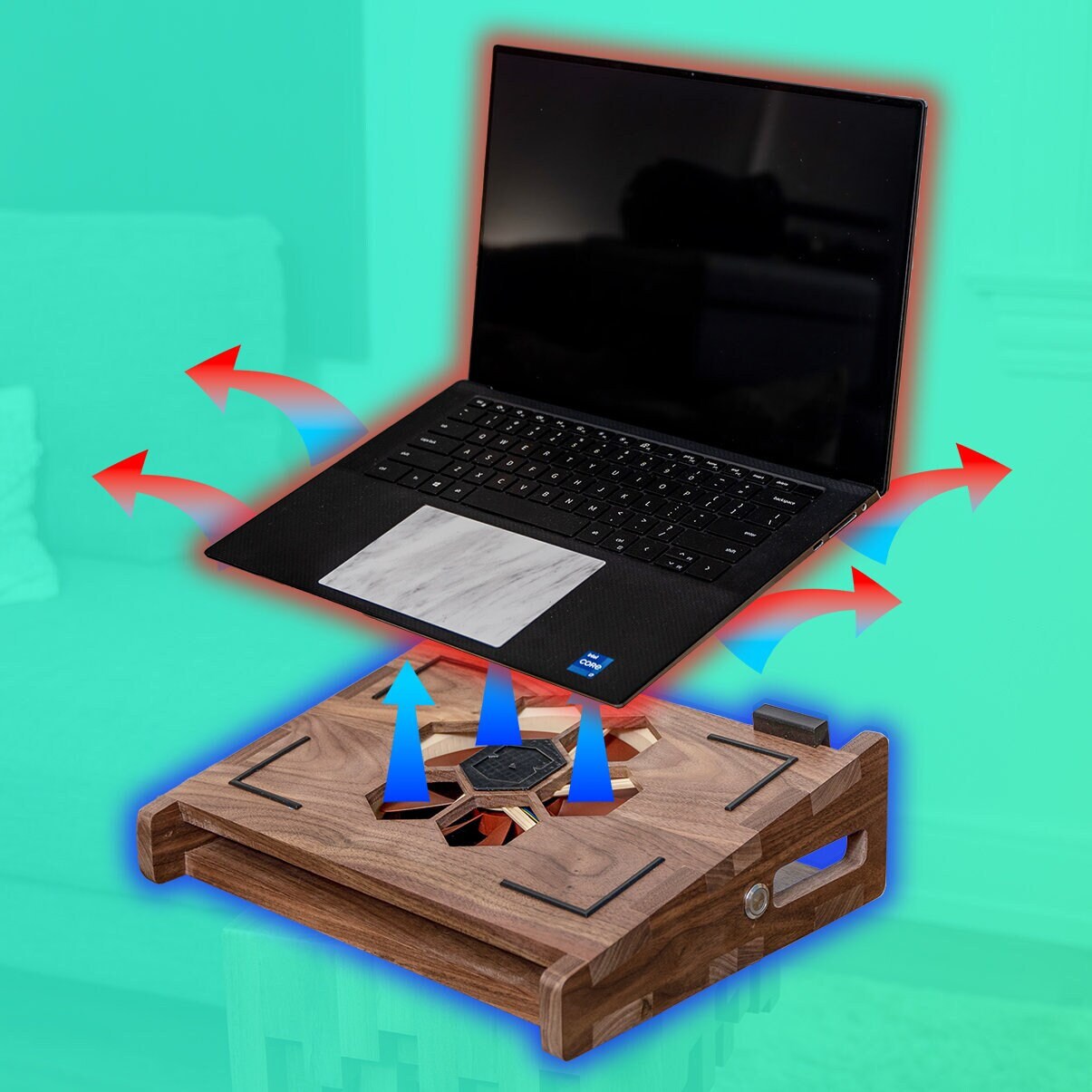 The Zacbuilds Laptop Dock - CNC + 3D Print Files - Etsy