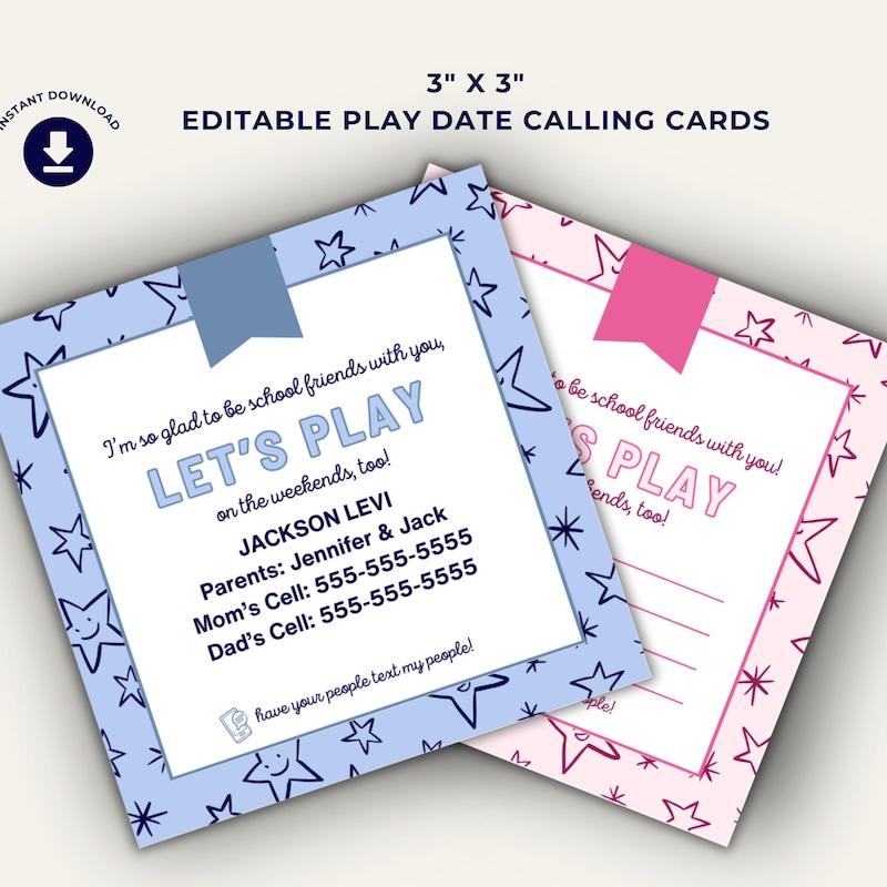 Calling Cards Mommy - Etsy