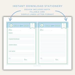 PRINTABLE Letter From Home, Camp Note From Home, Note From Mom, Camp ...