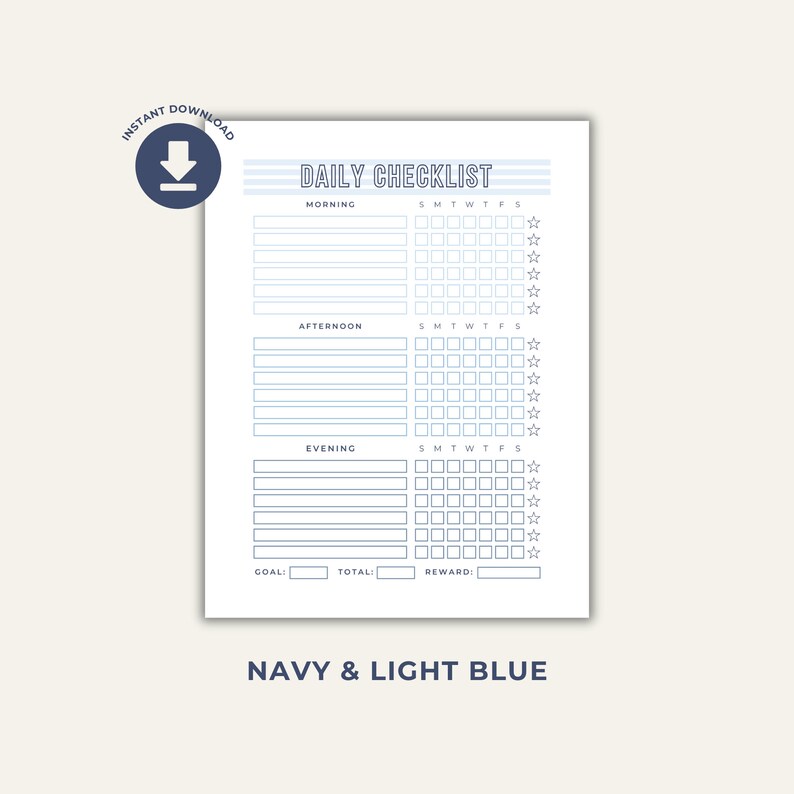 Kids Daily Checklist, Daily Routine Chart, Morning Routine, Evening ...