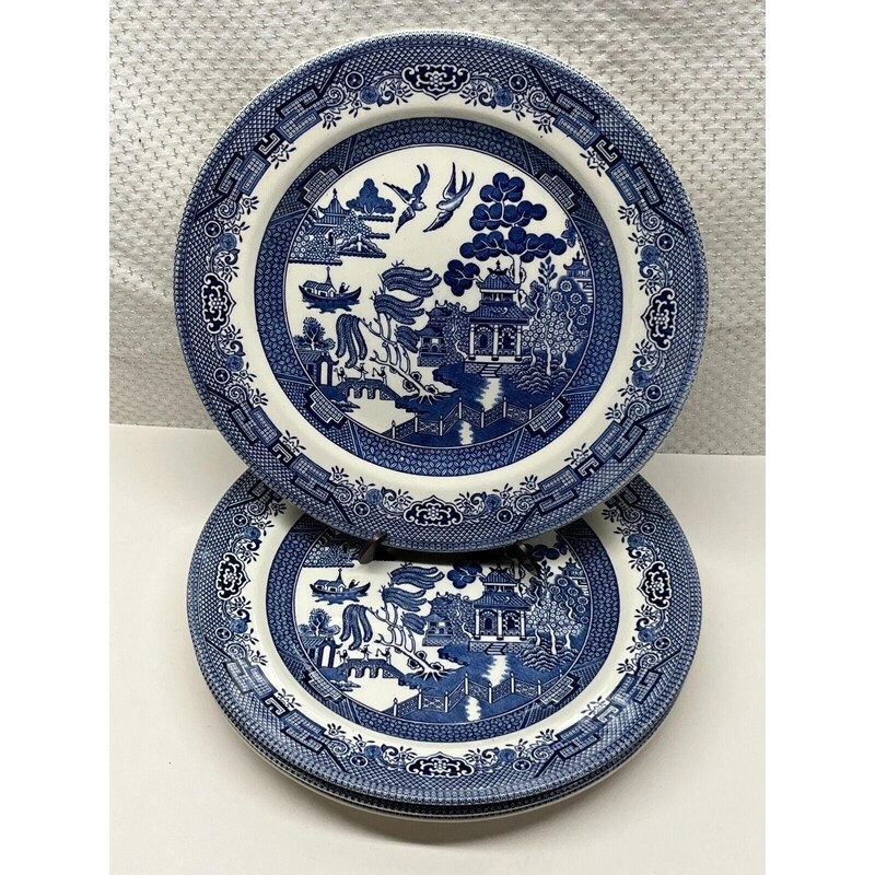 Willow Pattern Plate - Etsy