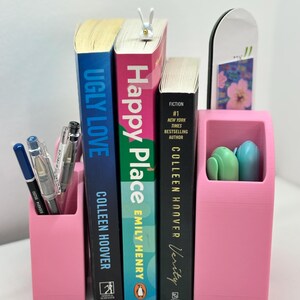 Rainbow Bookend Organizer: 3D Print STL File With Hidden Storage - Etsy