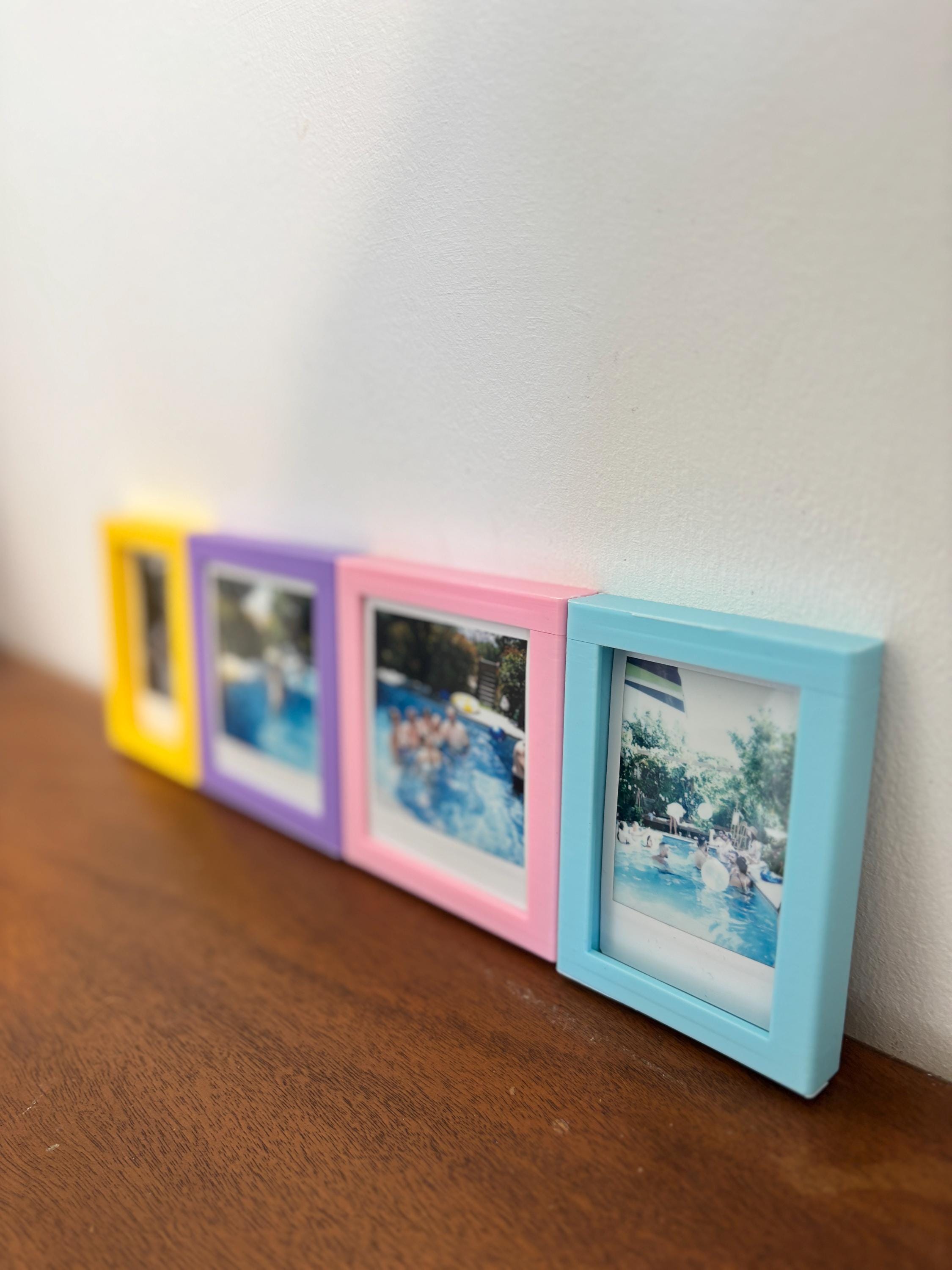 3D Printed Instax Mini & Square Photo Frames - STL File Download - Etsy