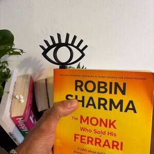 Evil Eye Reading Ring + Magnetic Bookmark – Functional Book Accessory ...