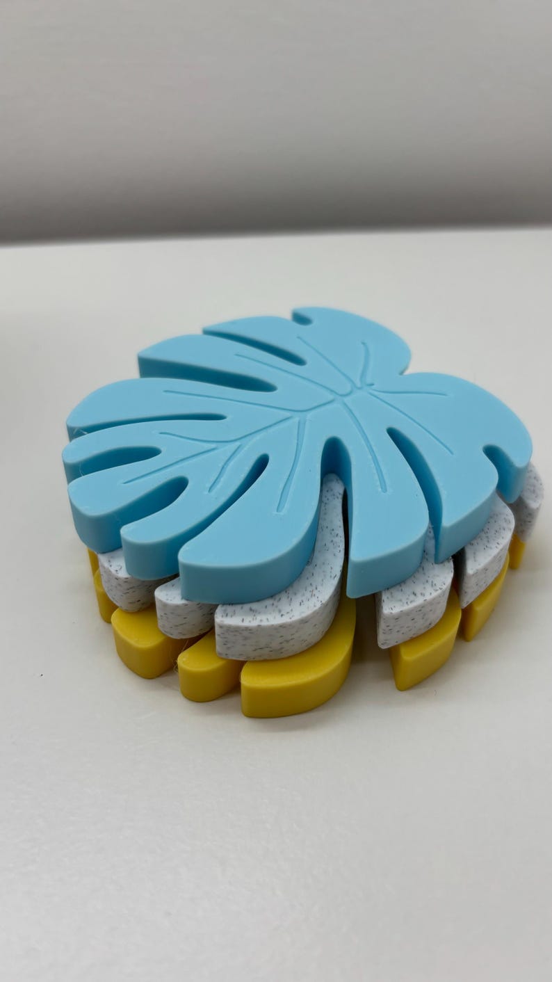 Monstera Leaf Coaster – 3D STL Files for 3D Printing - Etsy