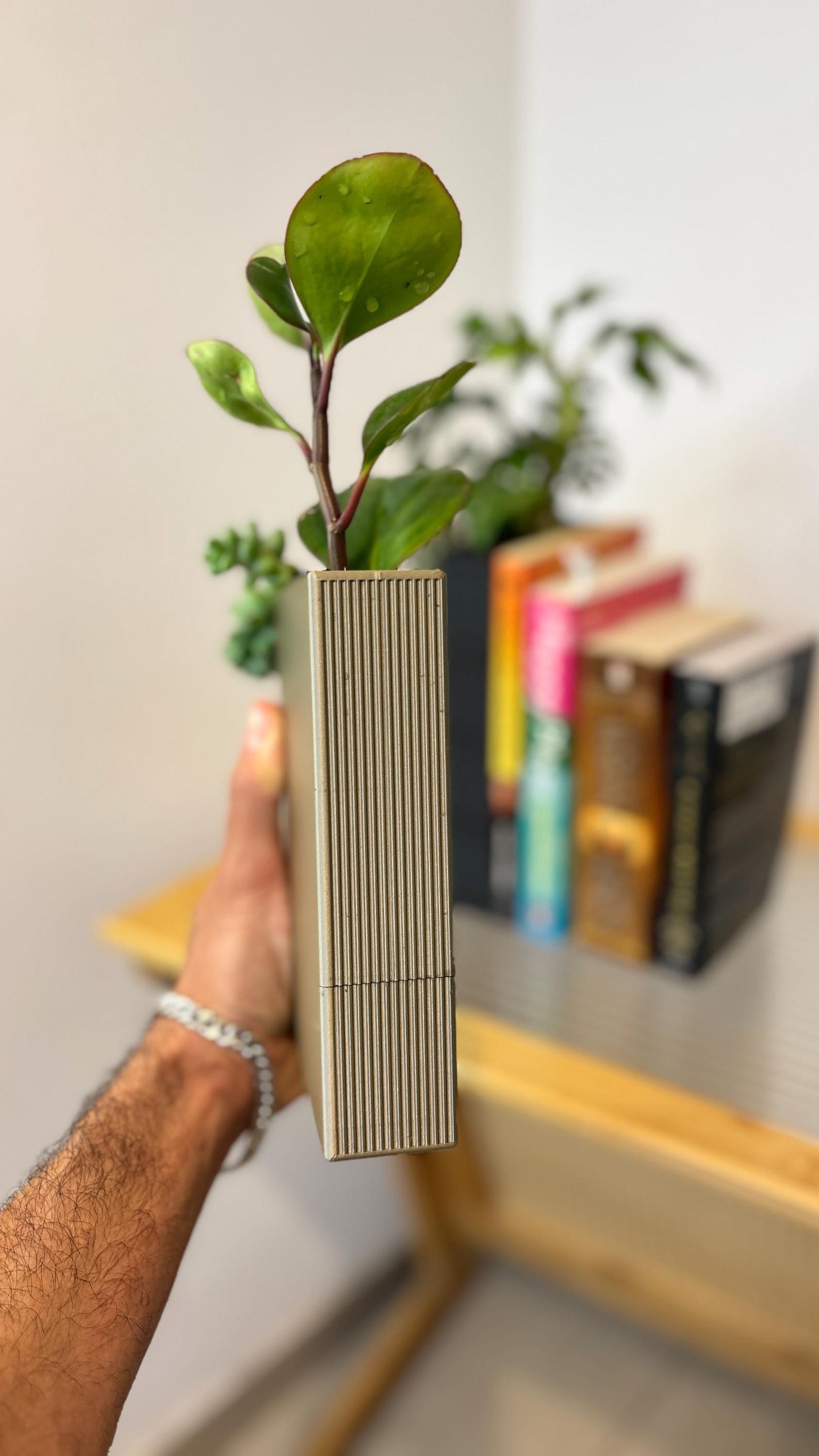 Book Shaped Bookend Planter – STL Files for 3D Printing - Etsy