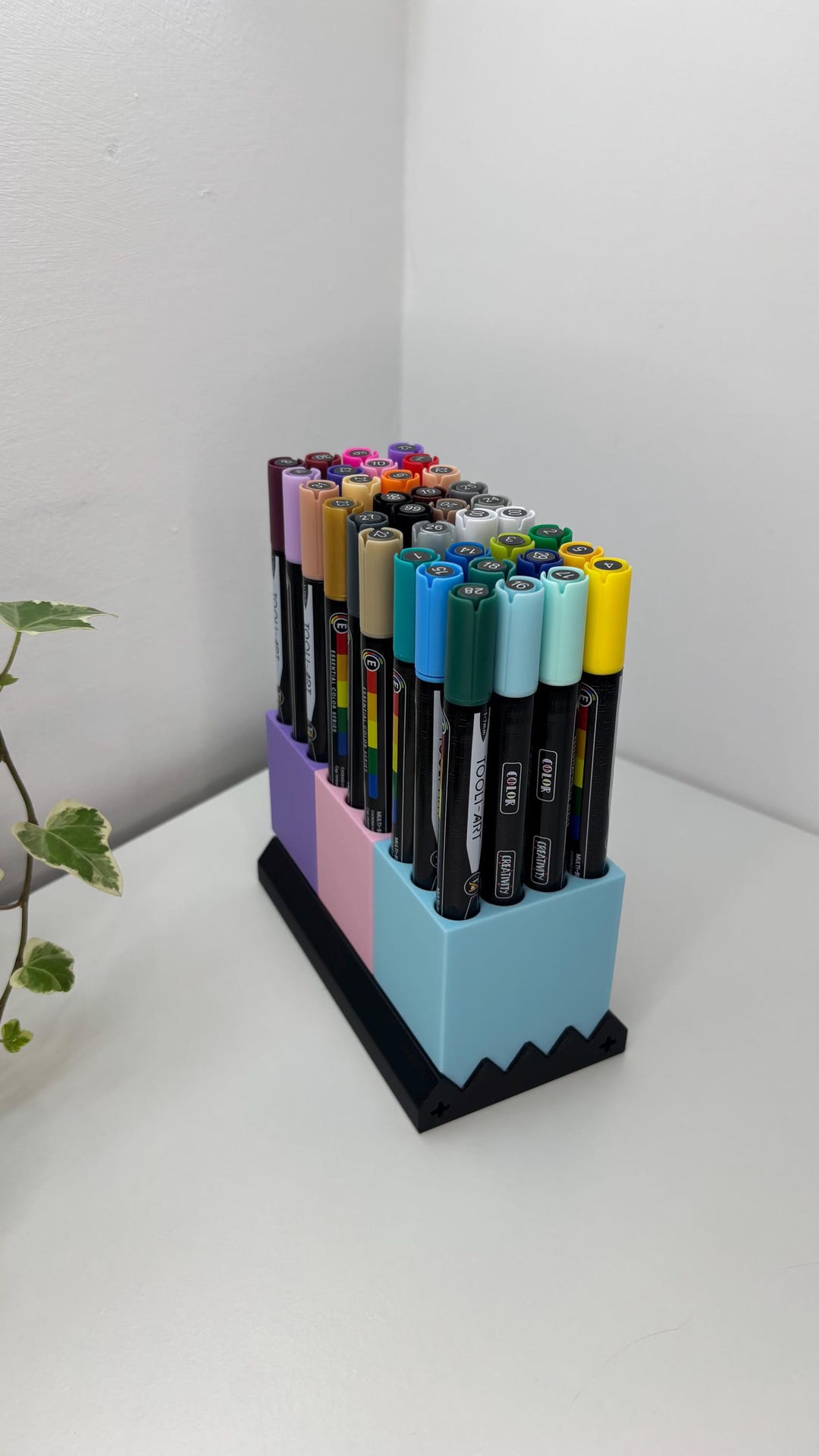 Modular Markers Organizer - Pen Holder and Desk Organizer Customizable ...