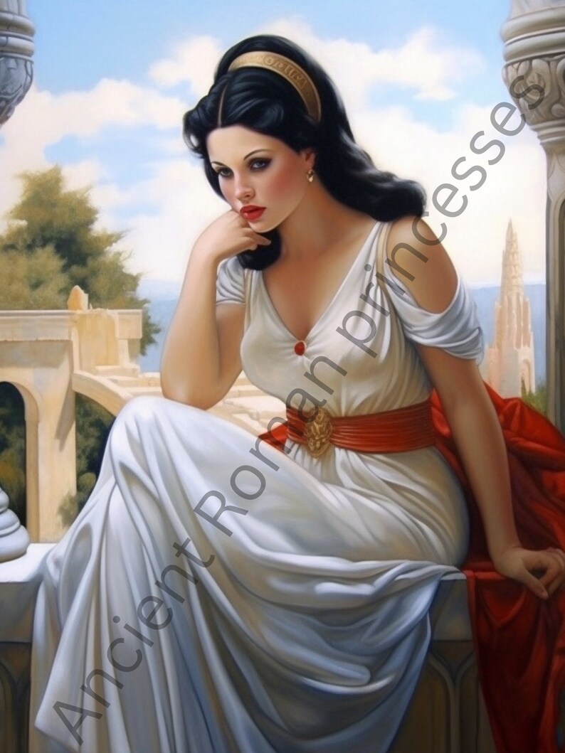 Roman Princess AI Clipart Pack High-quality Digital Art for Crafts ...