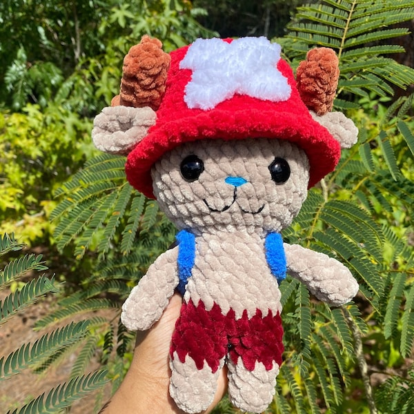 Chopper One Piece Plushie - Etsy