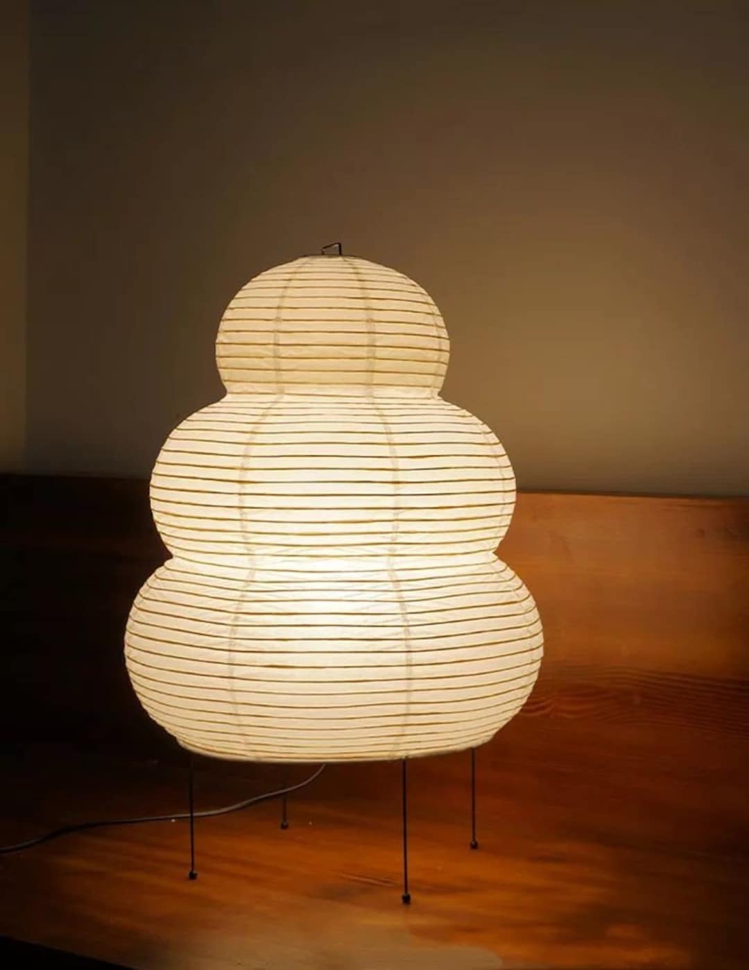 OFFICIAL AKARI LAMP Isamu Noguchi Traditional Rice Fabric - Etsy