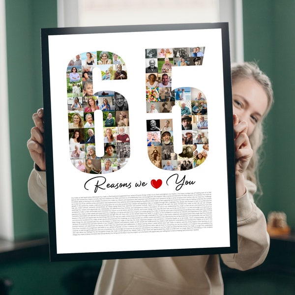 65 Reasons We Love You - Etsy