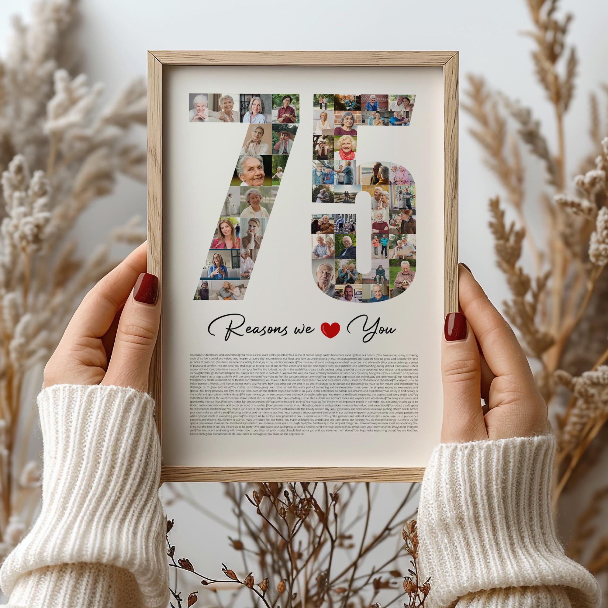 75 Geburtstag Geschenk Frau