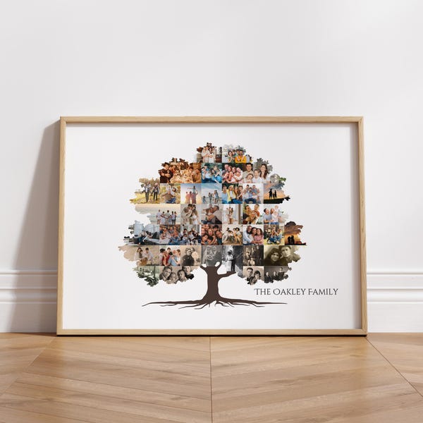 Family Tree Poster - Etsy