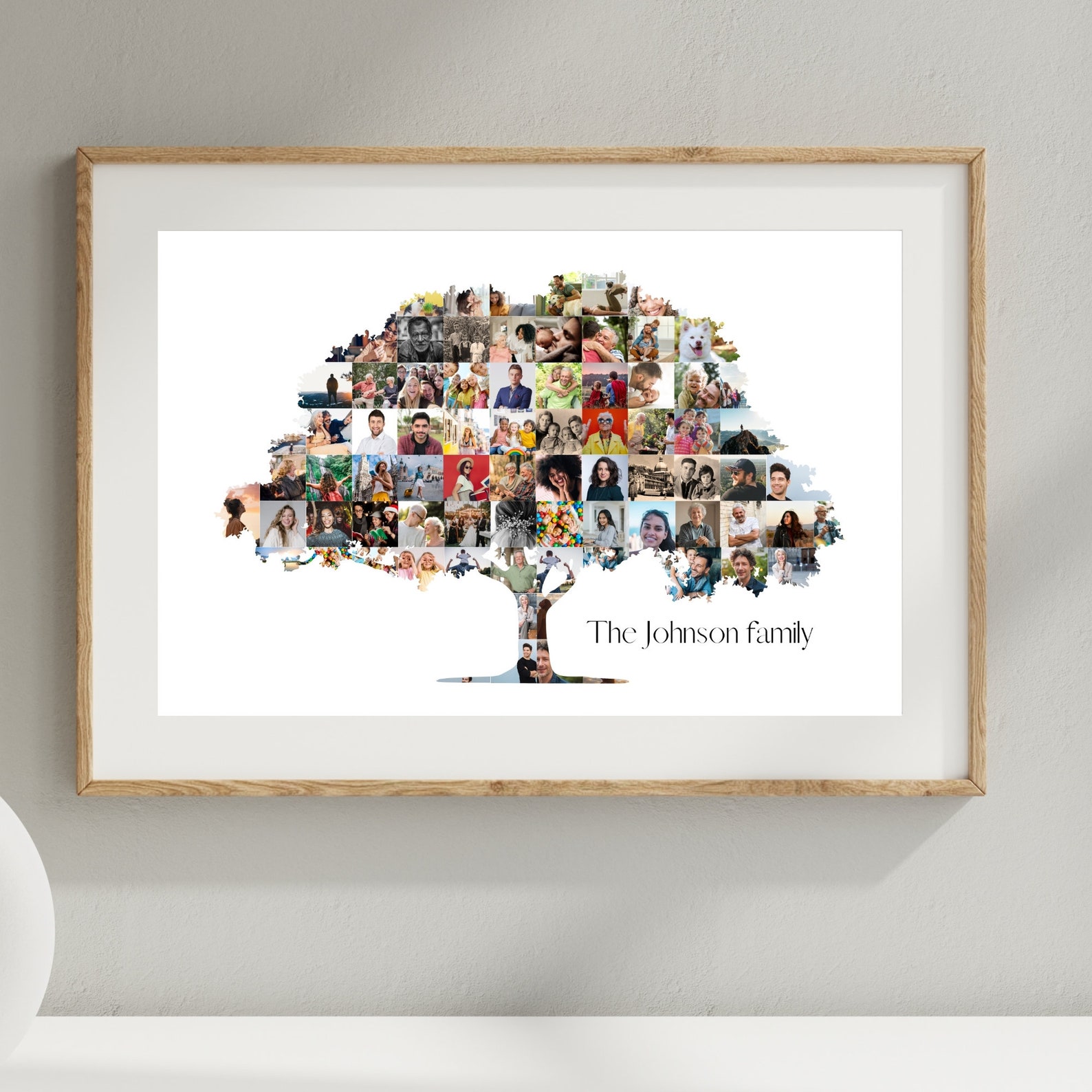 Family Tree Collage Family Tree Photo Collage Template Family Photo ...