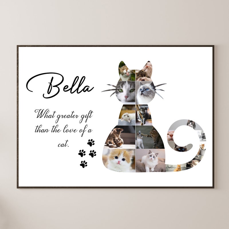 Cat Collage - Etsy