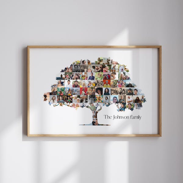 Family Tree Collage - Etsy