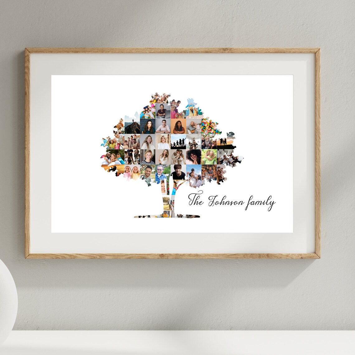 Family Tree Collage Family Tree Photo Collage Template Family Photo ...