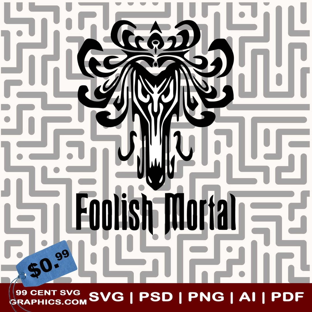Wallpaper Creature Haunted Mansion SVG Graphics EPC Dxg AI Png for ...