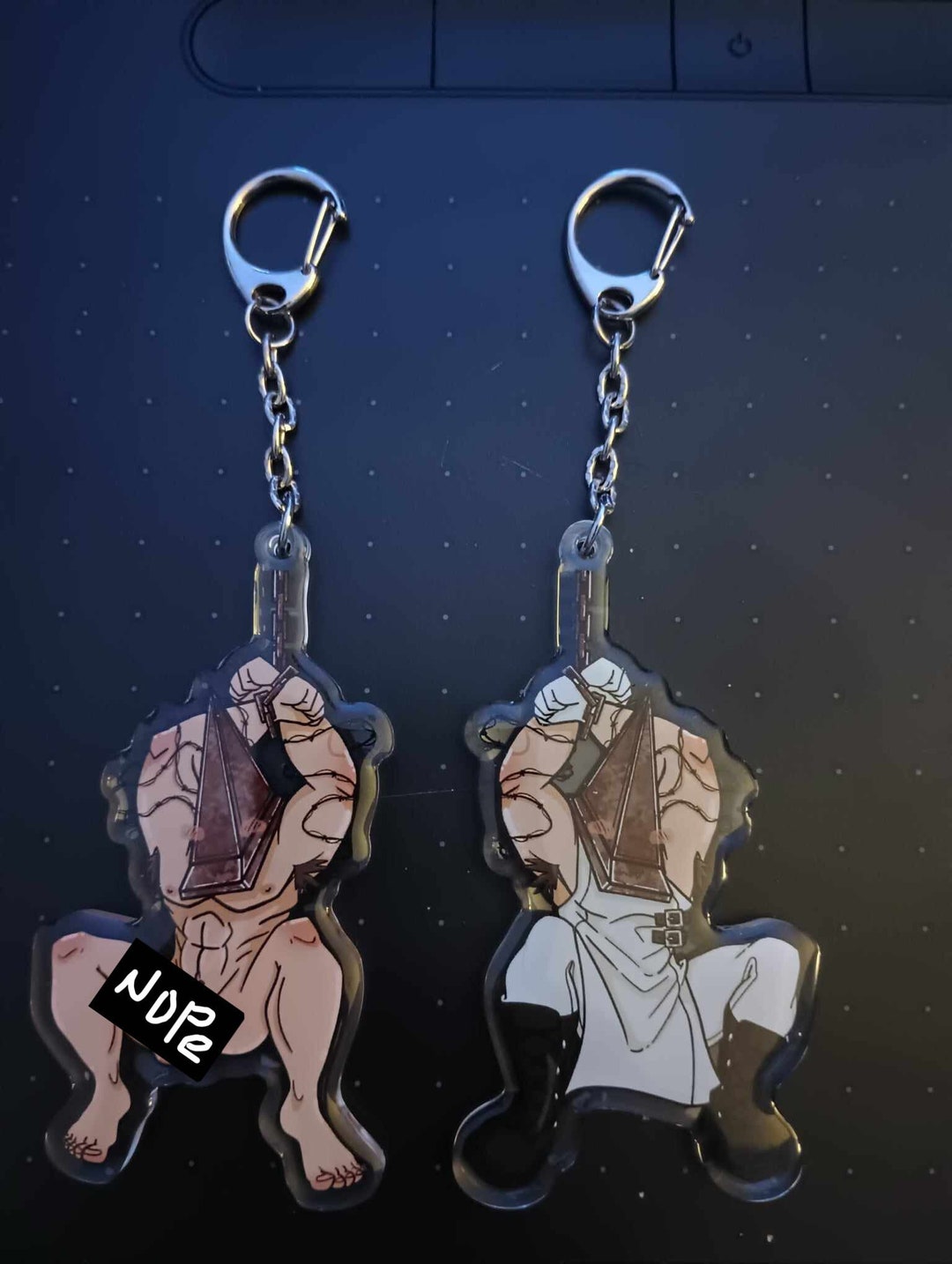 Pyramid Head Pinup Keychain (PREORDER) - Etsy