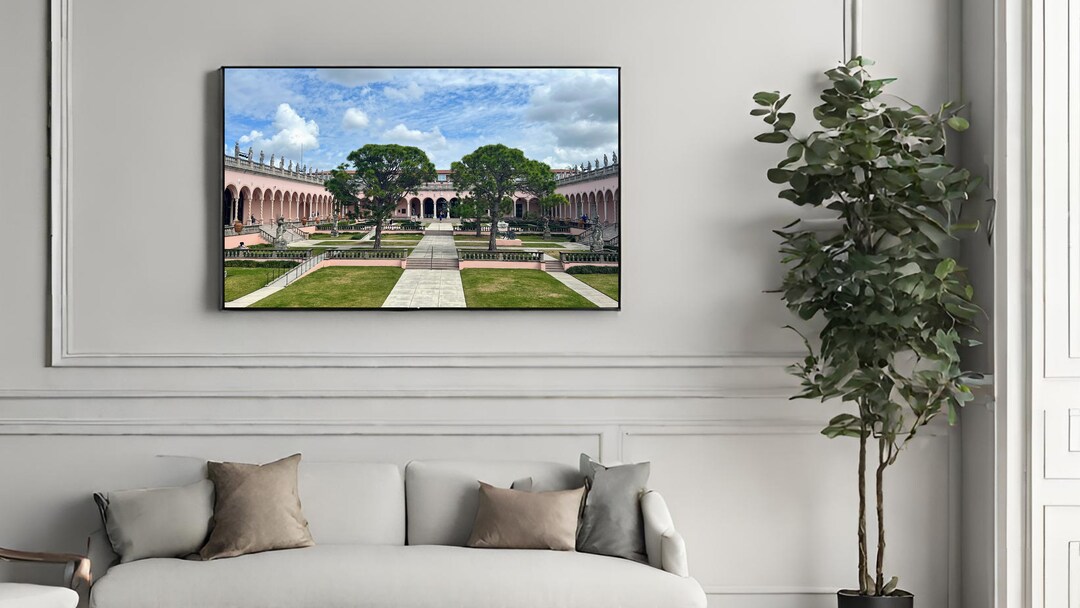 Tv Wallpaper 0067 Digital Wallpaper Download TV Art Ringling Mansion ...