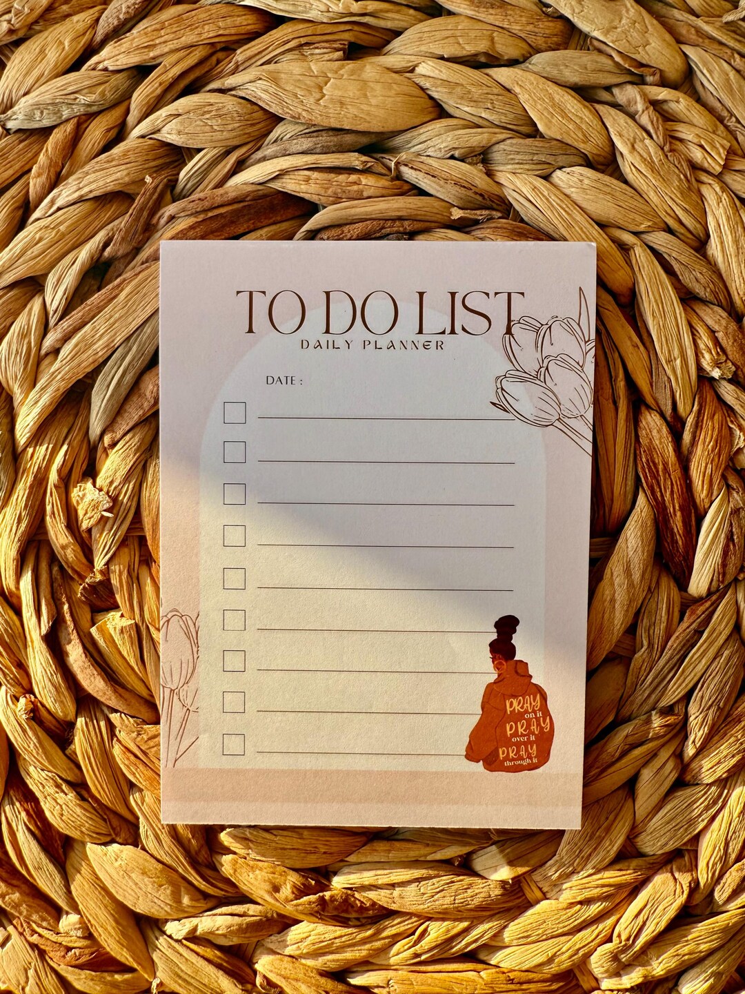 Faith-based Notepad | To-do List | Faith Gifts | Scripture-inspired ...