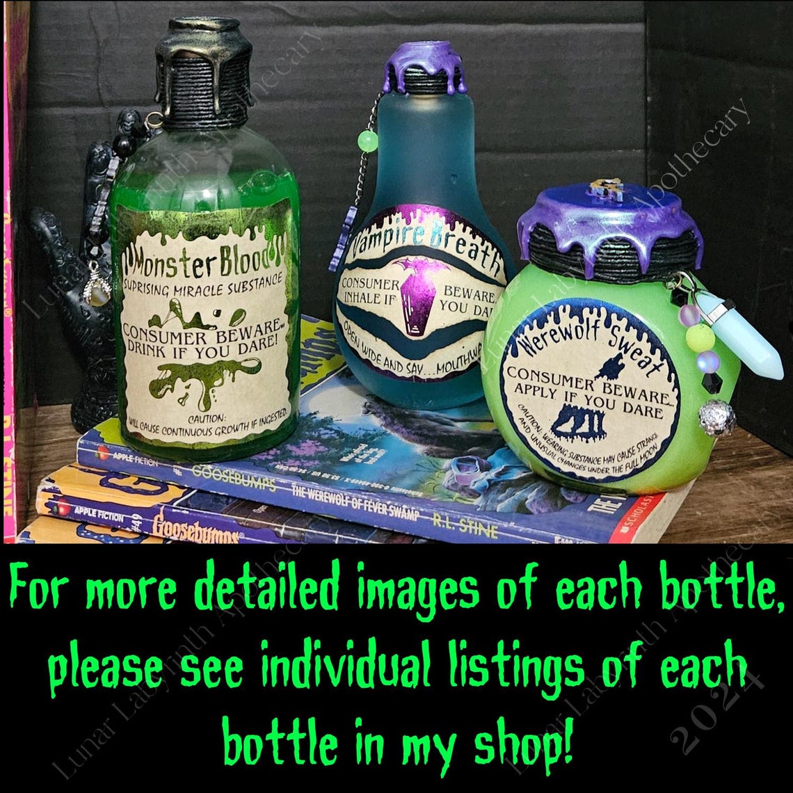 Goosebumps Themed Potion Bundle - Etsy