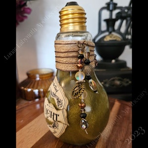 Bottled Light Potion/steampunk Color Changing Potion - Etsy