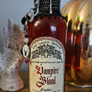 Vampire Blood Potion Bottle - Etsy