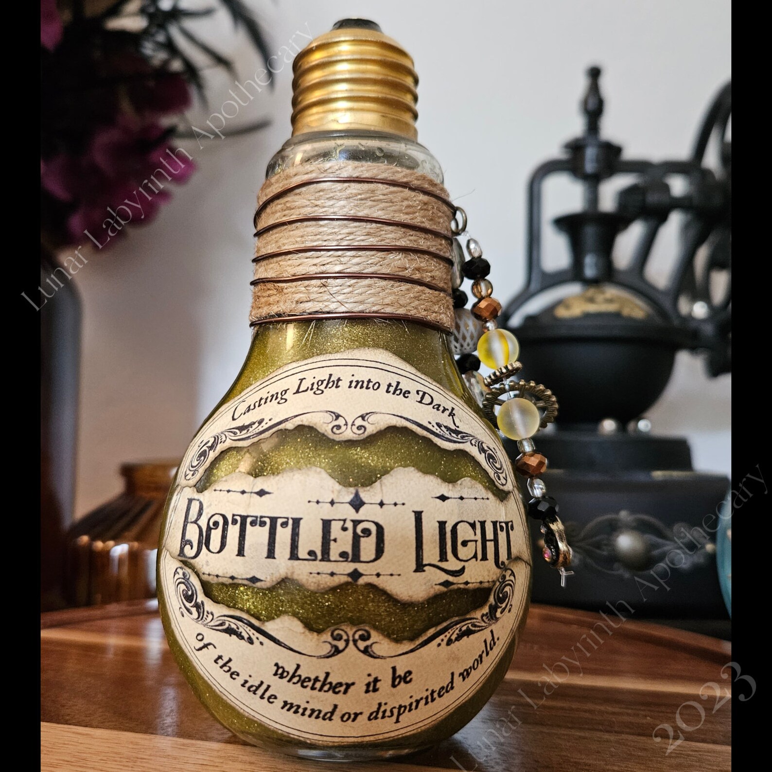 Bottled Light Potion/steampunk Color Changing Potion - Etsy