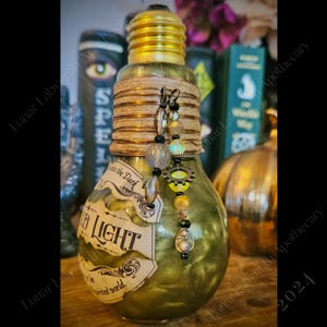 Bottled Light Potion/steampunk Color Changing Potion - Etsy