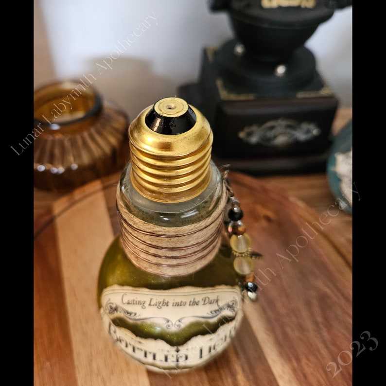 Bottled Light Potion/steampunk Color Changing Potion - Etsy