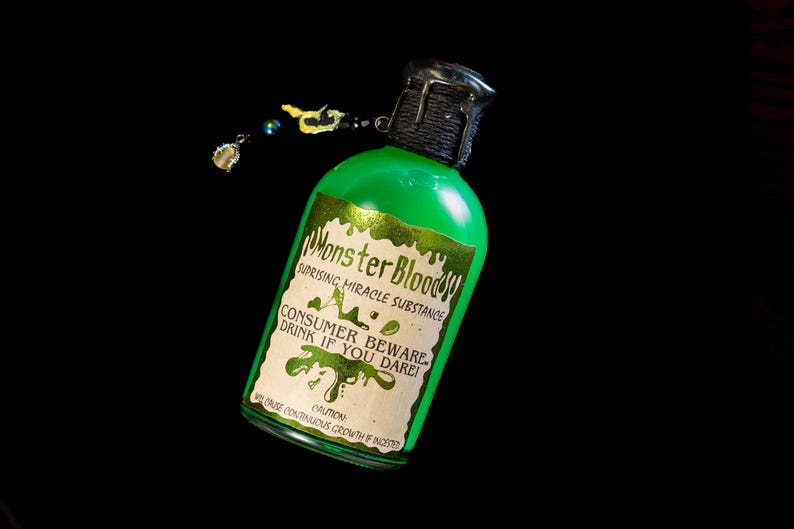Goosebumps Themed Monster Blood Bottle - Etsy