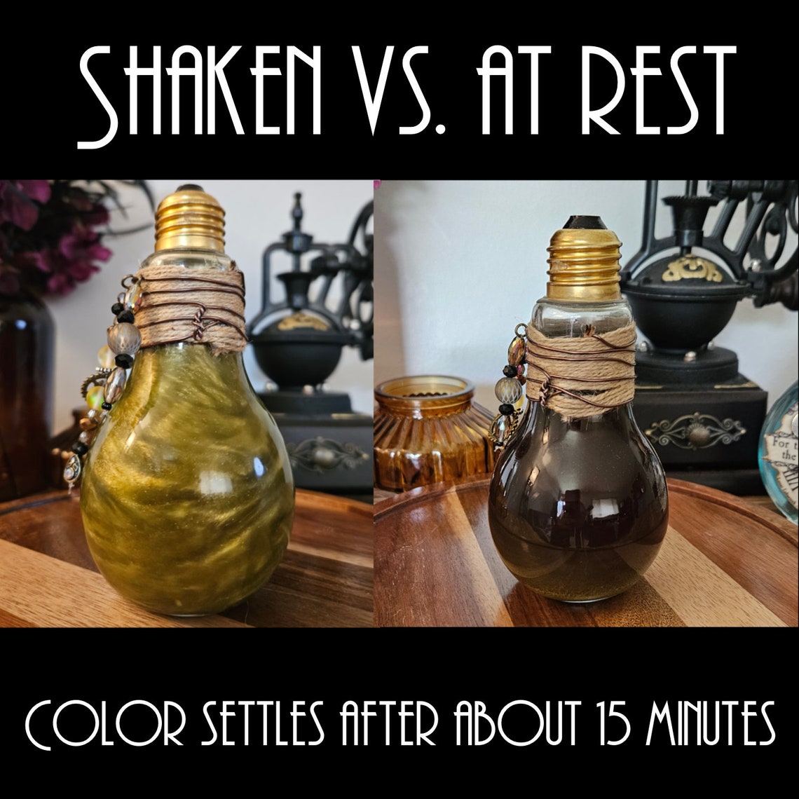 Bottled Light Potion/steampunk Color Changing Potion - Etsy